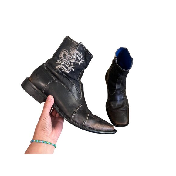 Mark Nason | Shoes | Mark Nason Rock Lives Dragon Leather Boots 95 ...